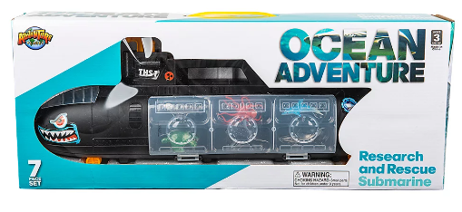 Ocean Adventure Submarine With Ocean Animals – ripleysaquariumstore