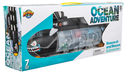 Ocean Adventure Submarine With Ocean Animals – ripleysaquariumstore