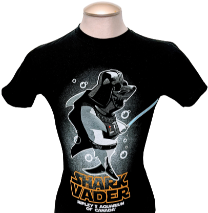 Adult Shark Vader Tee – ripleysaquariumstore