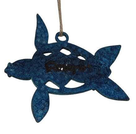 Ripley's Stainless Steel Ornament - Turtle – ripleysaquariumstore
